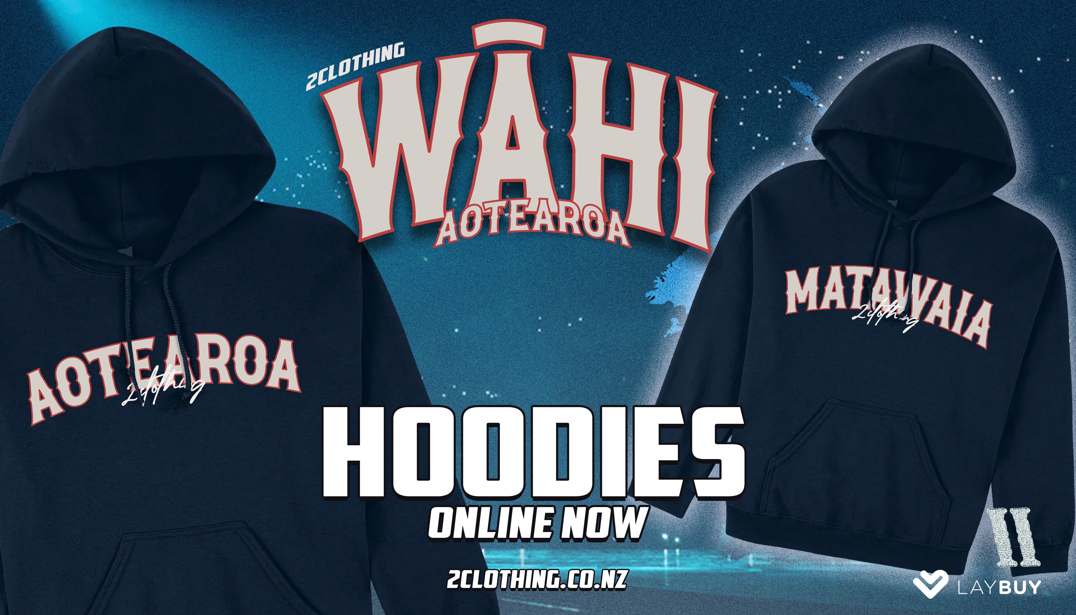 Wāhi Hoodies – 2Clothing Nz
